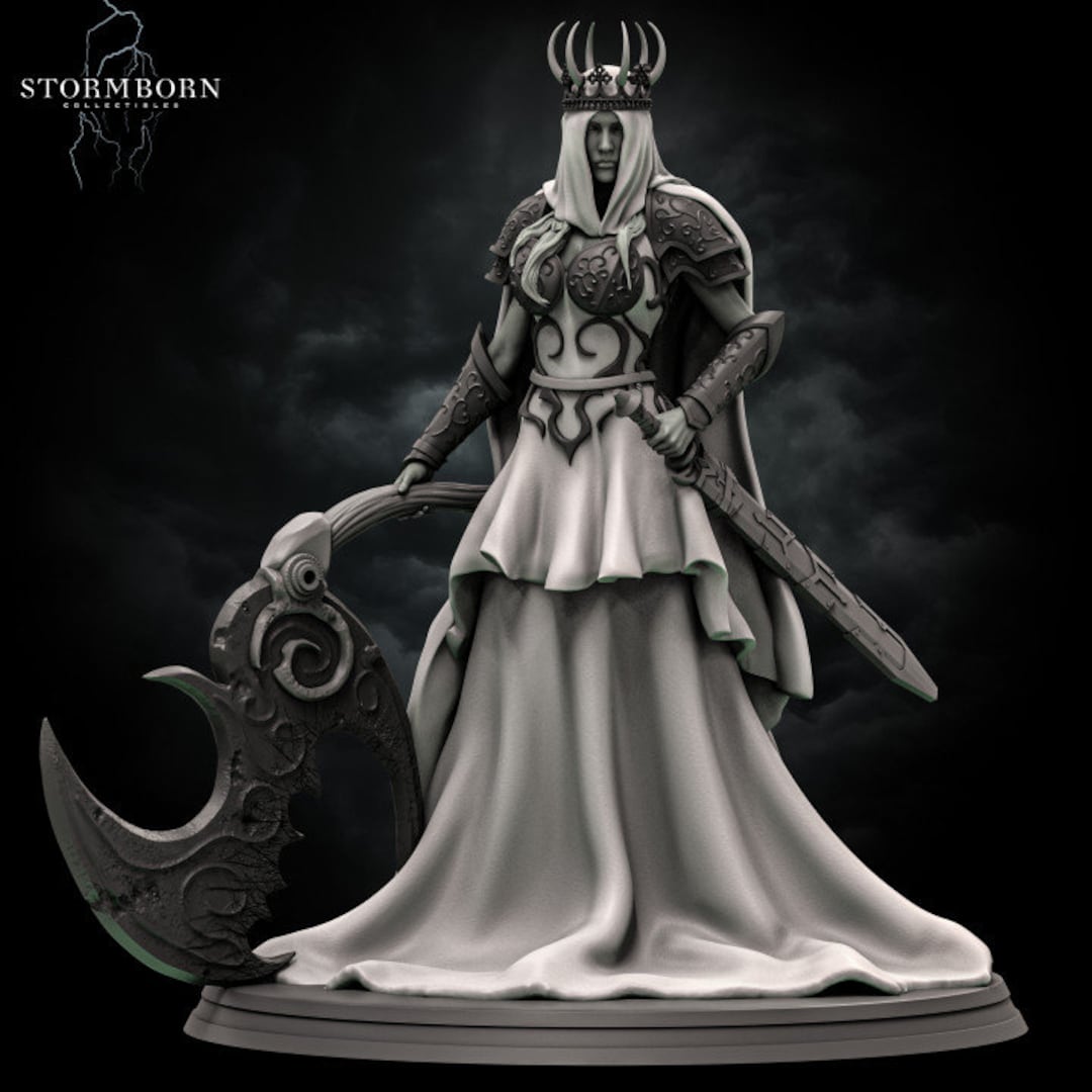 Luna, Princess of Ash by Stormborn Collectibles | Unpainted Resin ...