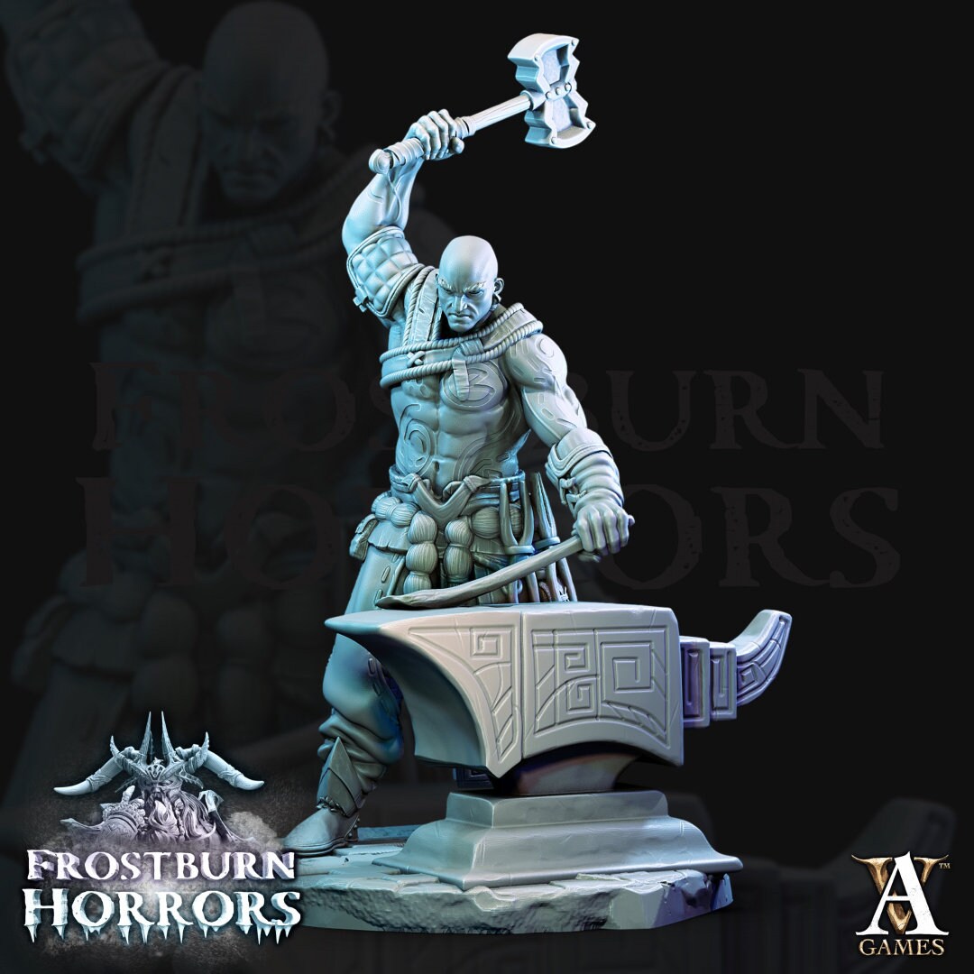 Goliaths | Frostburn Horrors | Unpainted Resin Miniature for Dnd RPG ...