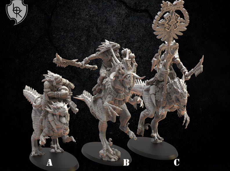 Saurian Ancients Vol 4 by the Lost Kingdom Miniatures | Unpainted Resin ...