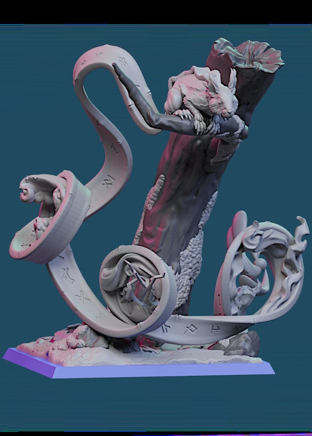 Spirit Beasts by 3dpzstudio | Unpainted Resin Miniature for Dnd RPG ...