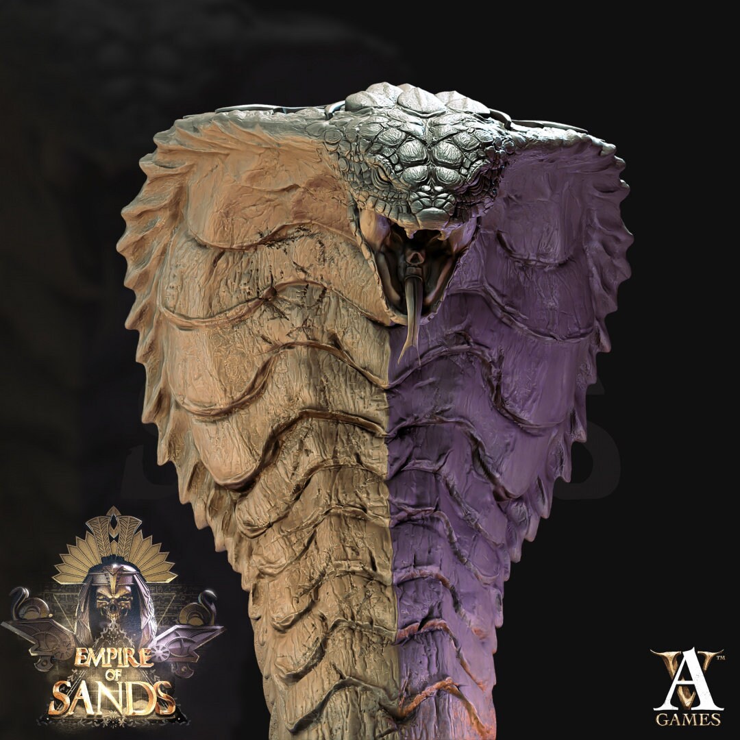 Cobra Dragon by Archvillain Games | Empire of Sands| D&D | Dungeons ...