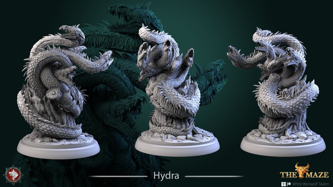 Hydra by White Werewolf Tavern the Maze - Etsy