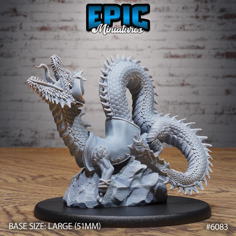 Sea Serpent Pirate / Eel Folk Pirate / Draco Pirate by Epic Miniatures ...
