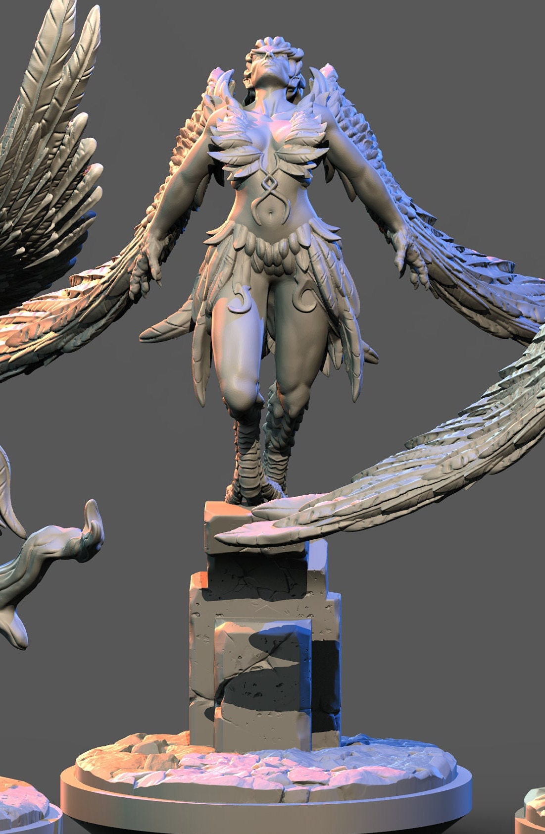 Harpy by Clay Cyanide Miniatures Vampire - Etsy