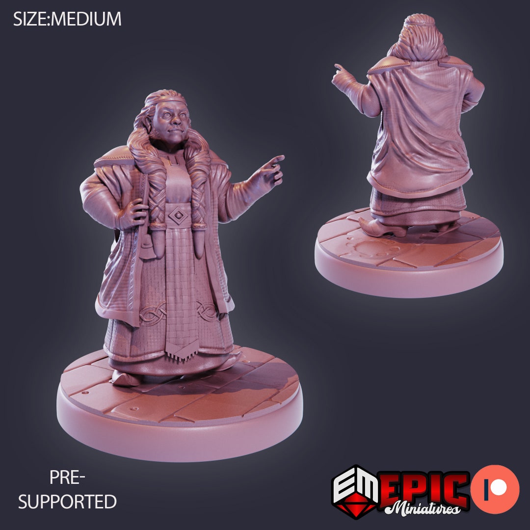 Fire Dwarf by Epic Miniatures Burning Lands - Etsy