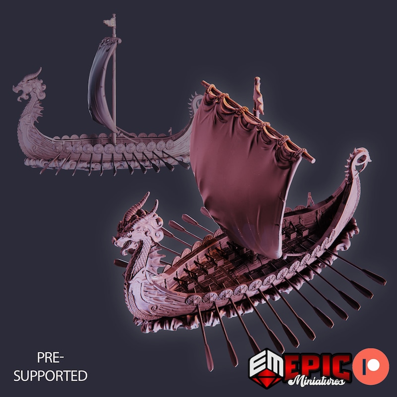 Viking Ship Model Kits - Etsy