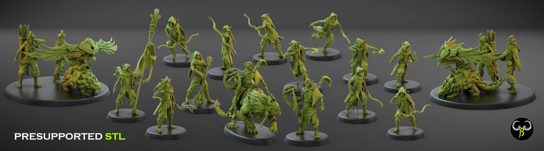 Sand Lords Vol 2 by Clay Beast Creations | Unpainted Resin Miniature ...
