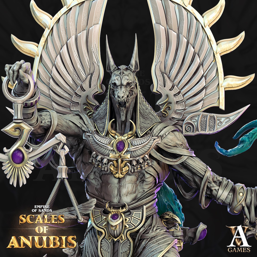 Anubis by Archvillain Games | Empire of Sands| D&D | Dungeons Dragons ...