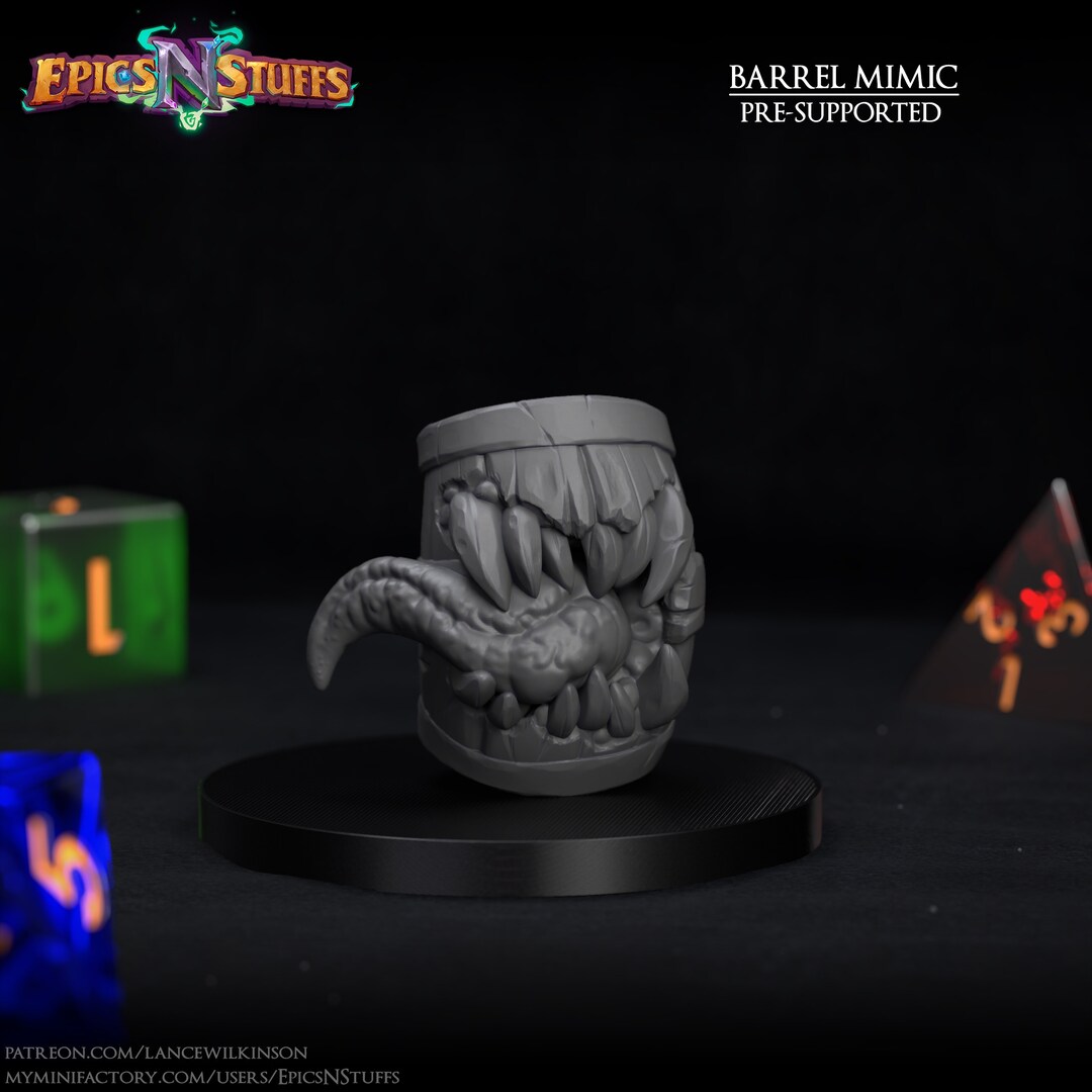 Barrel Mimic by Epics 'N' Stuff - Etsy