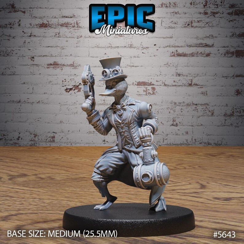 Drones / Sir Gooselot | Mechanus Clockwork | Unpainted Resin Miniature ...
