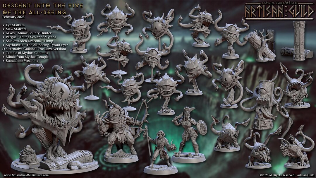 Descent Into the Hive of the All-seeing by Artisan Guild | D&D ...