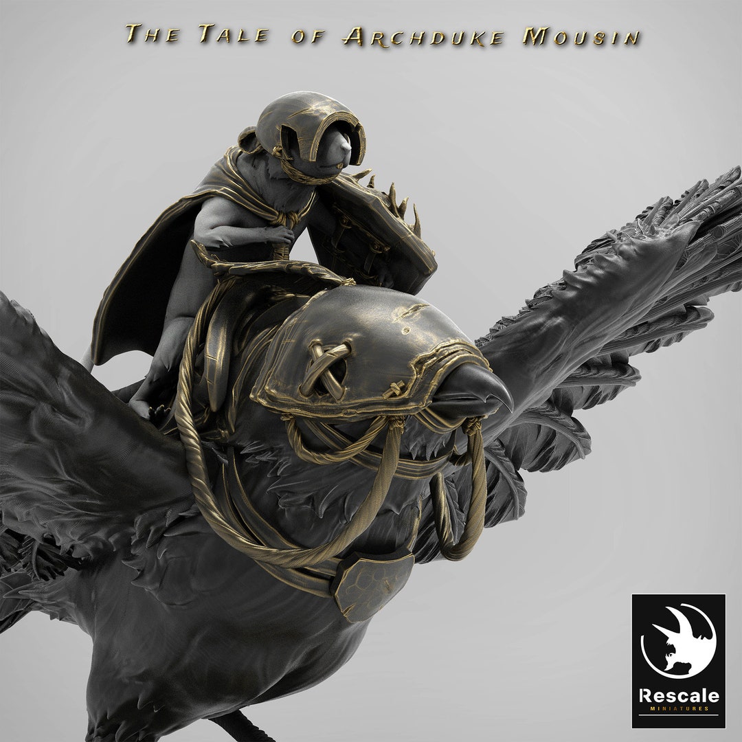 Take off Magpie by Rescale Miniatures - Tale of Archduke Mousin| D&D ...