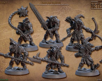 Faldorn Goblin A Faldorn Goblins Artisan Guild Minis Wargaming D&D Dnd ...