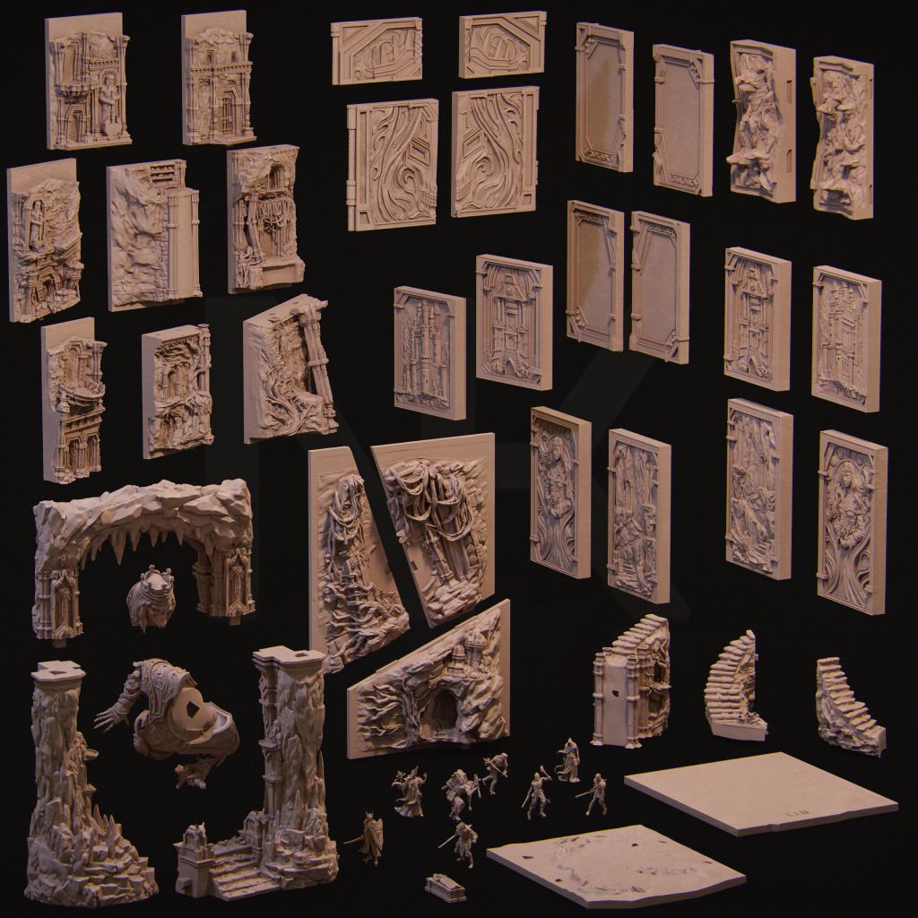 Book Nook by Nerikson | Unpainted Resin Miniature for Dnd RPG Tabletop ...