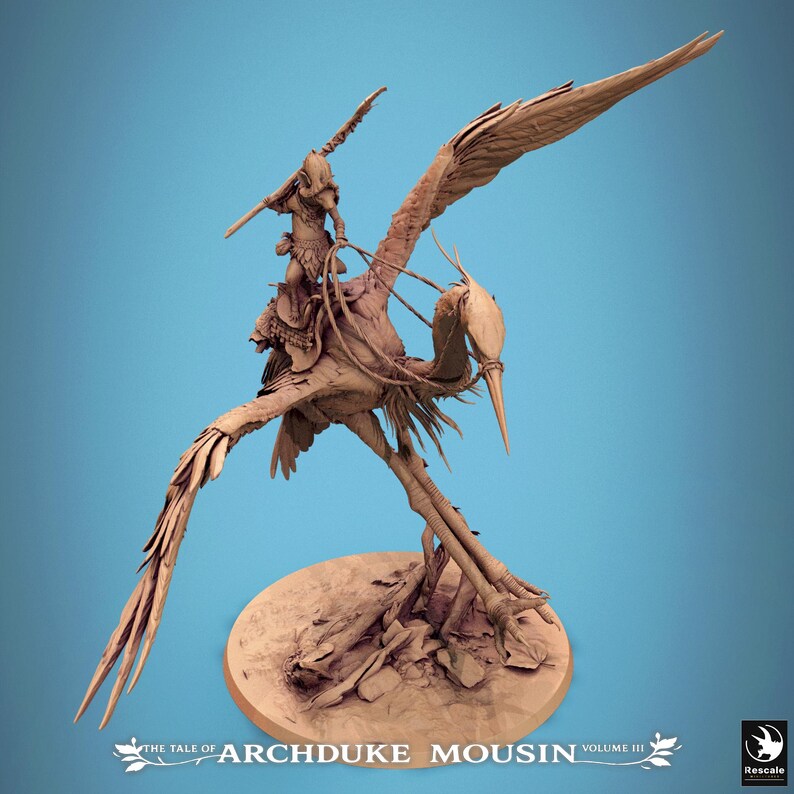 Heron by Rescale Miniatures | the Tale of Archduke Mousin Vol 3 ...