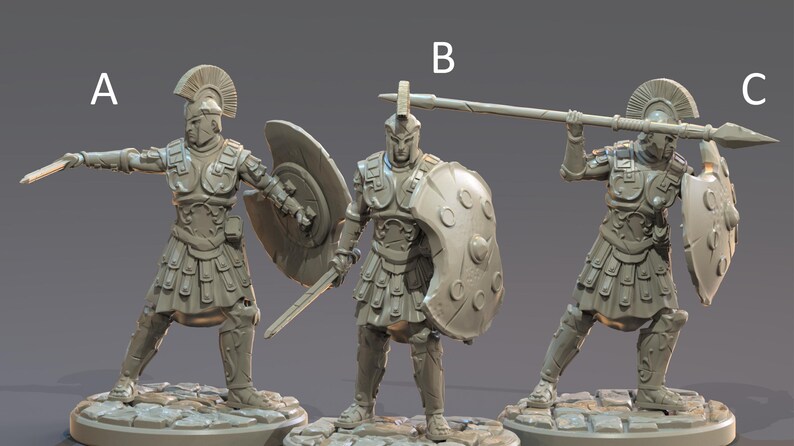 Greek Mythology by Clay Cyanide Miniatures - Etsy