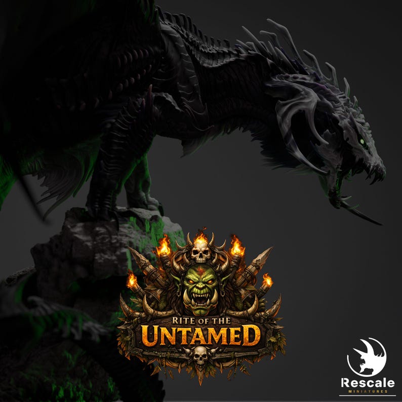 Rite of the Untamed by Rescale Miniatures | Unpainted Resin Miniature ...