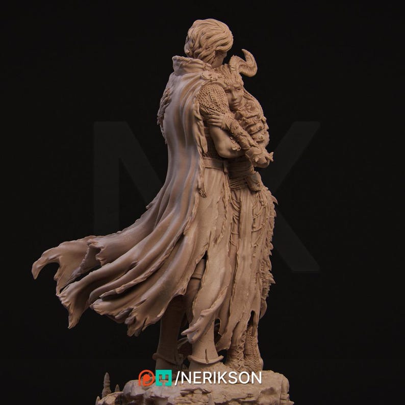 The Last Battle by Nerikson | Unpainted Resin Miniature for Dnd RPG ...