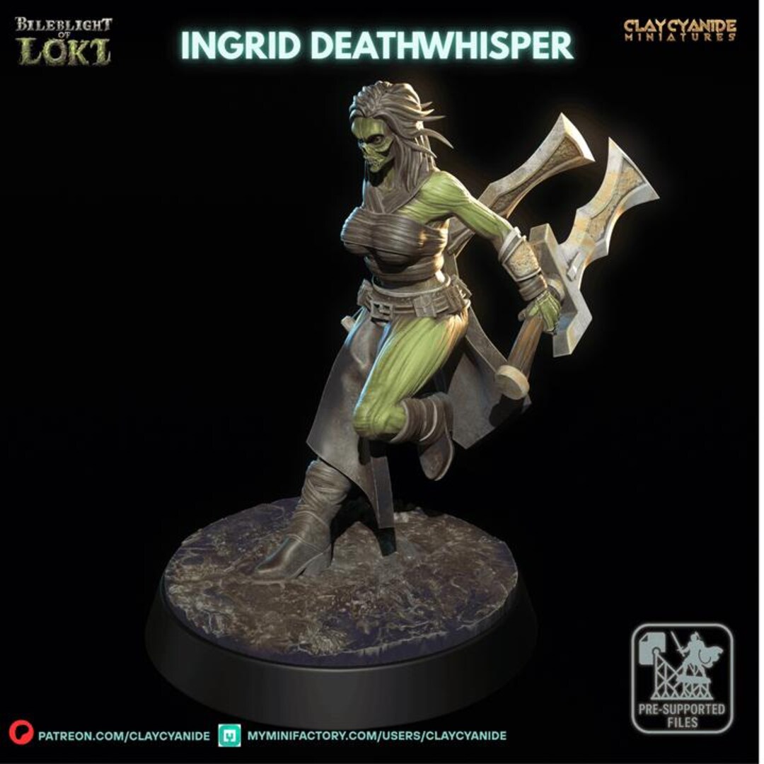 Bileblight of Loki Vol 3 by Clay Cyanide Miniatures - Etsy