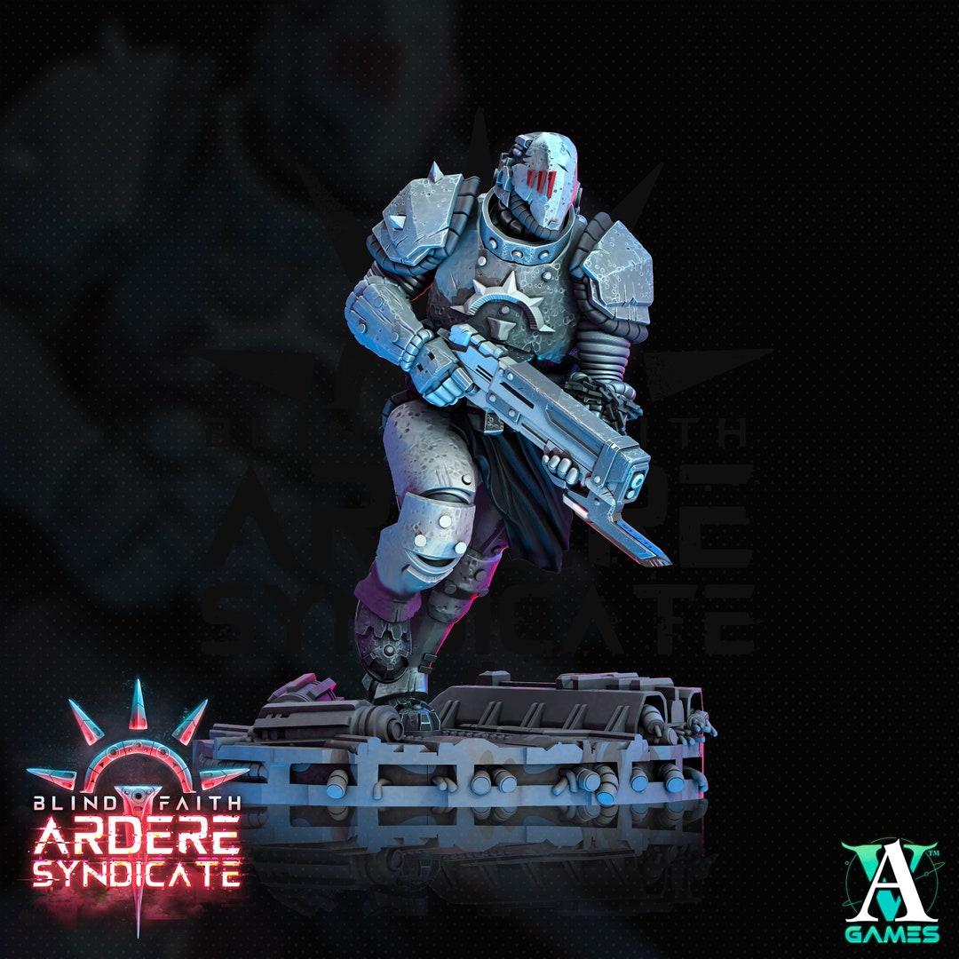 Arderite Light Infantry | Blind Faith Ardere Syndicate | Unpainted ...