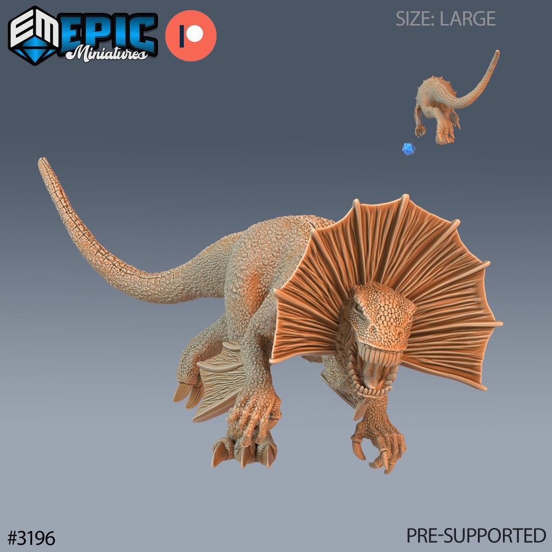 Bipedal Drakes | Dragon's Reign | Unpainted Resin Miniature for Dnd RPG ...