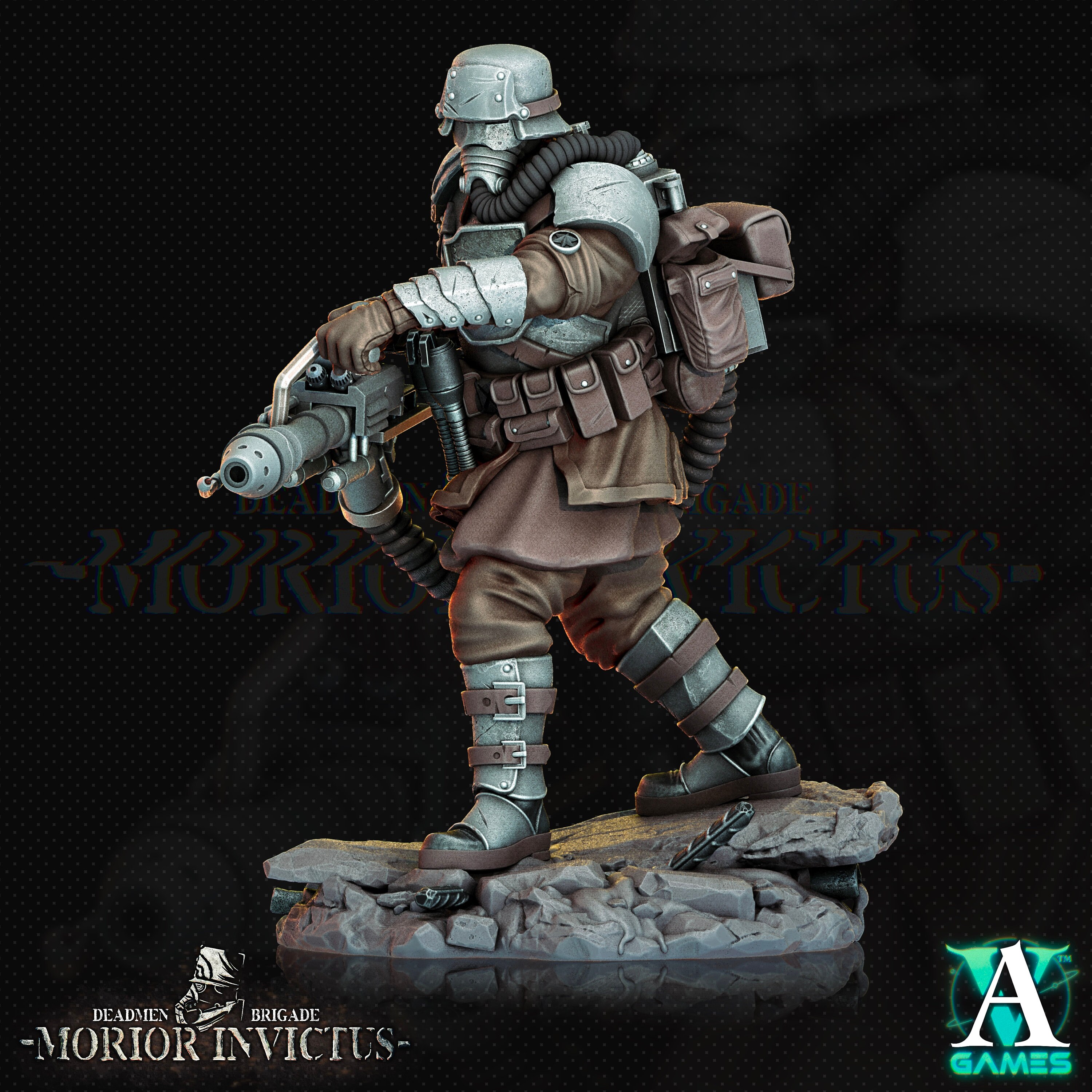 Morior Shocktroopers | Deadmen Brigade - Morior Invictus | Unpainted ...