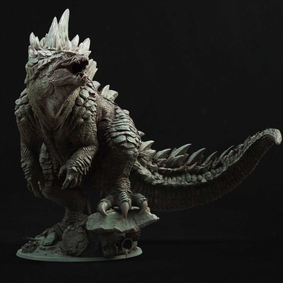 Godzilla by Rescale Miniatures | Unpainted Resin Miniature for Dnd RPG ...