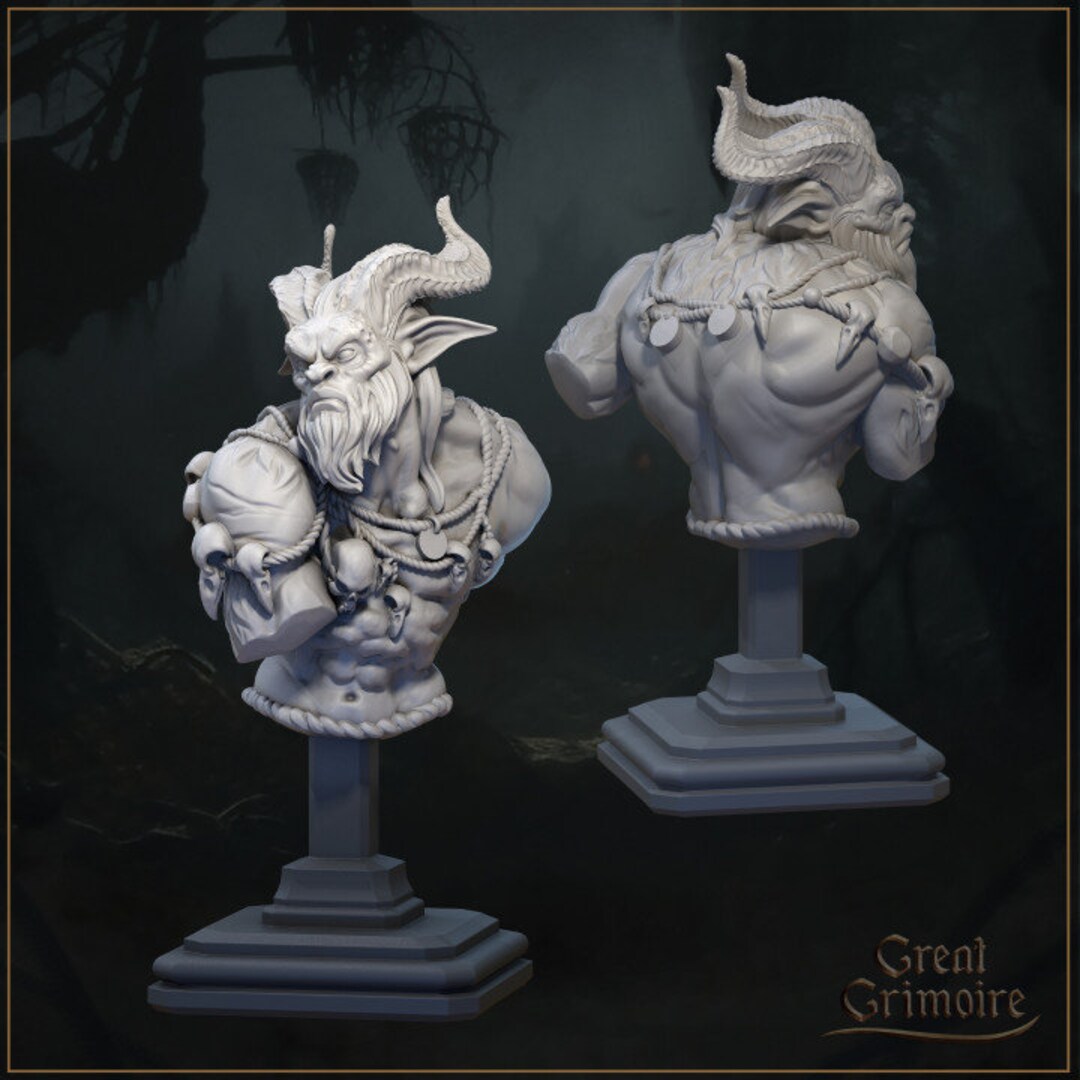 Busts | Dark Metamorphosis | Unpainted Resin Miniature for Dnd RPG ...