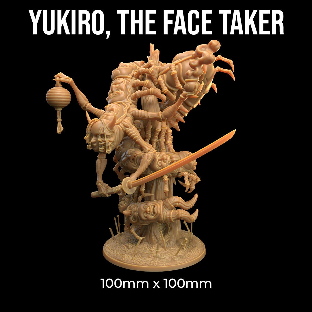 Yukiro, the Face Taker by Dragon Trappers Lodge - Etsy