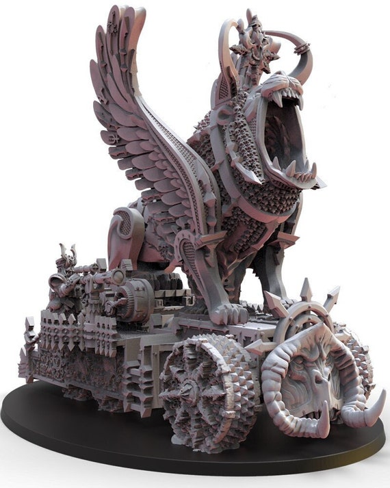 The Anzu Cannon by the Lost Kingdom Miniatures Infernal | Etsy
