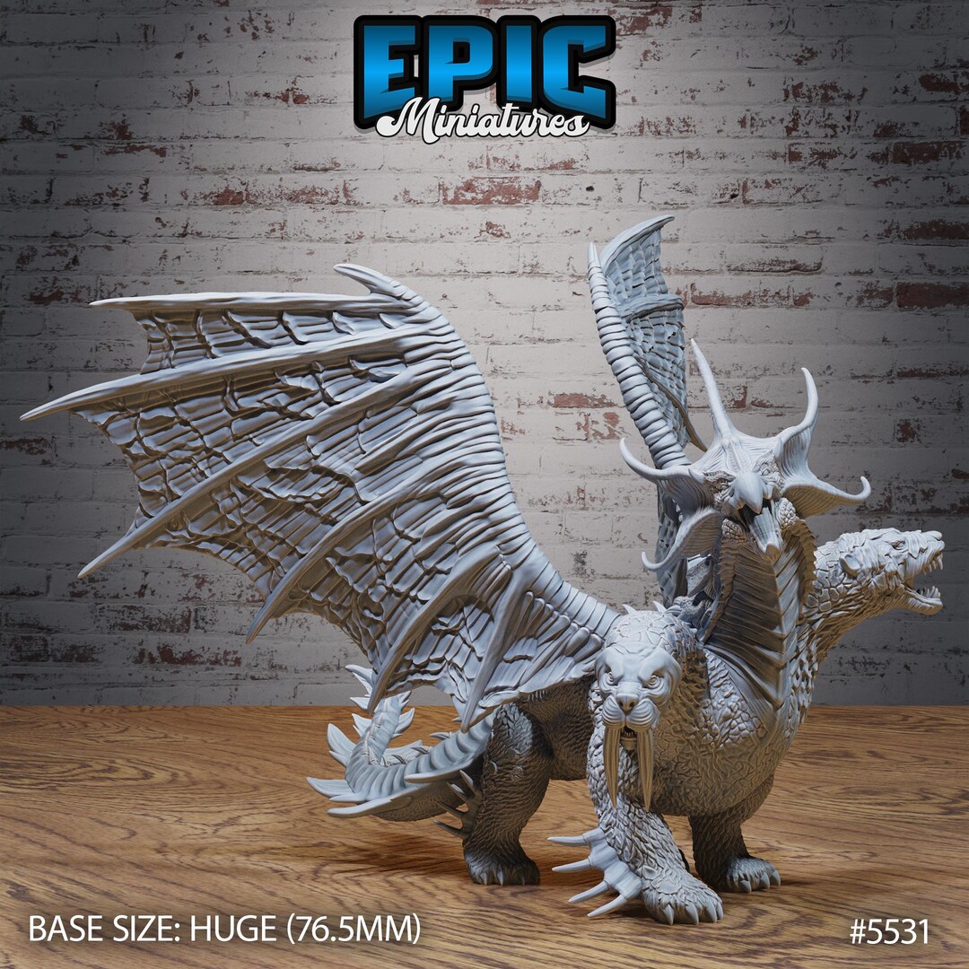 Northern Chimera / Storm Giantess / Shield Hill Giant by Epic ...