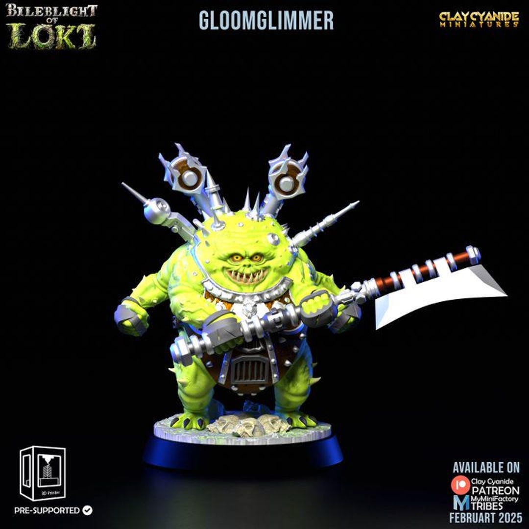 Bileblight of Loki 2 by Clay Cyanide Miniatures - Etsy