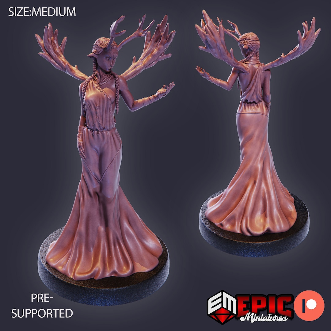Moon Deity by Epic Miniatures - Elven Grace - Etsy