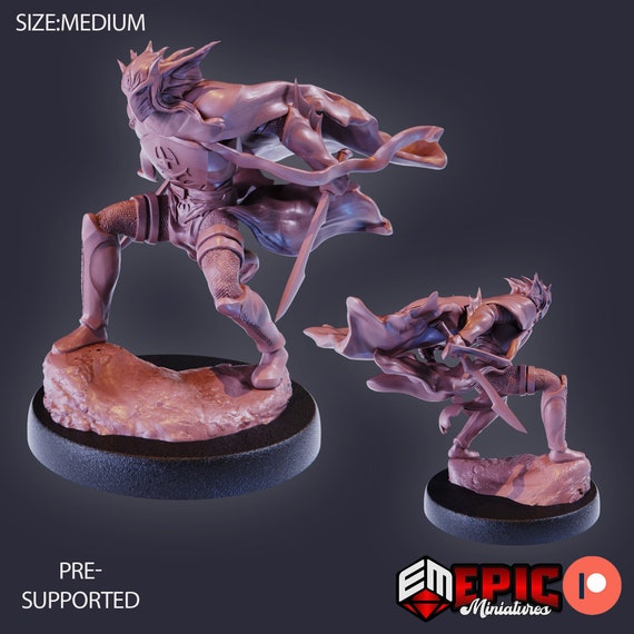 Atlantean Knight by Epic Miniatures Underwater Mayhem - Etsy