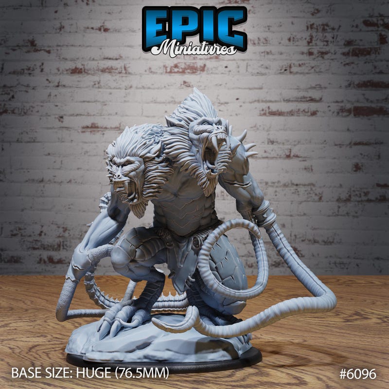 Demogorgon Miniature - Etsy