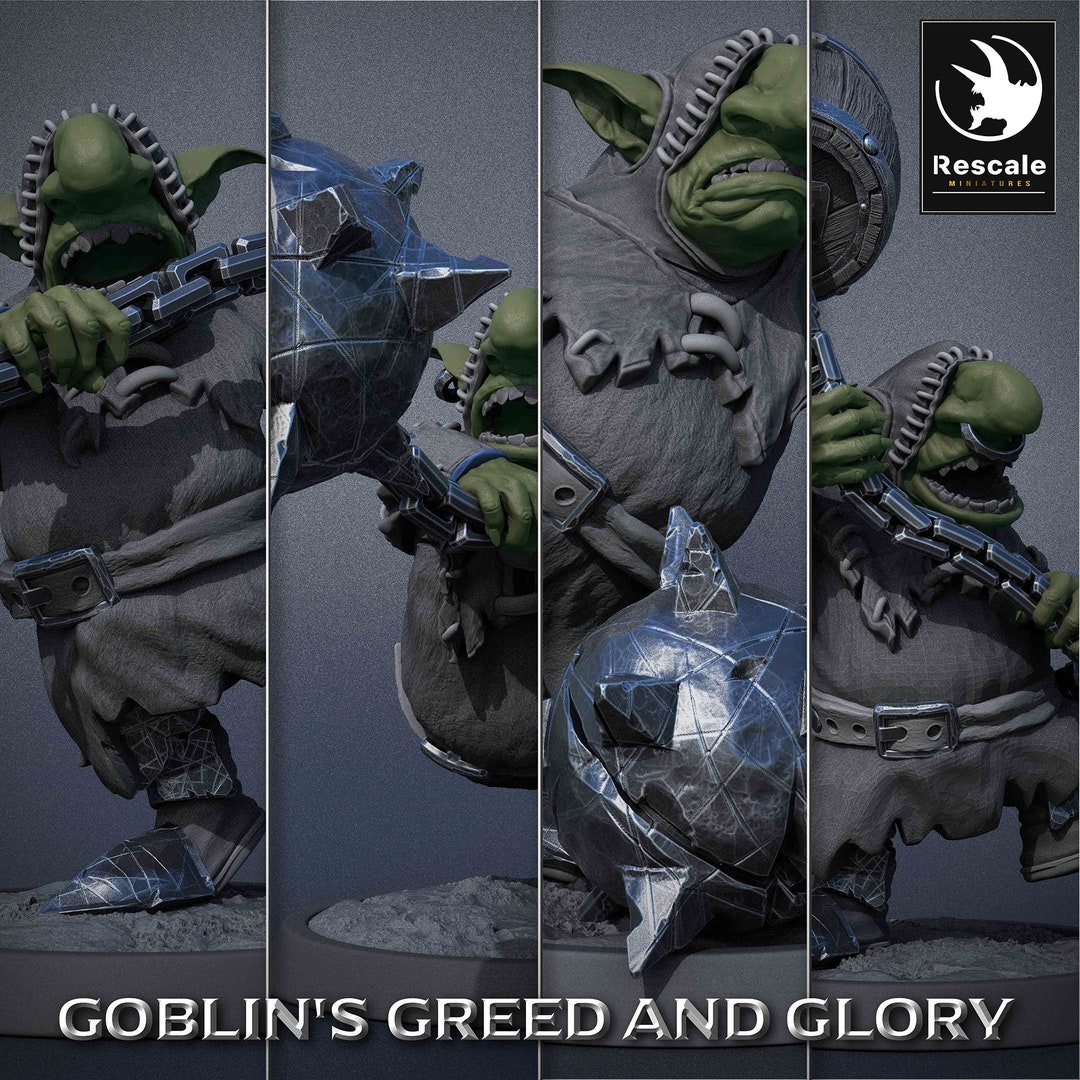 Goblin Monks by Rescale Miniatures| D&D | Dungeons Dragons | Pathfinder ...