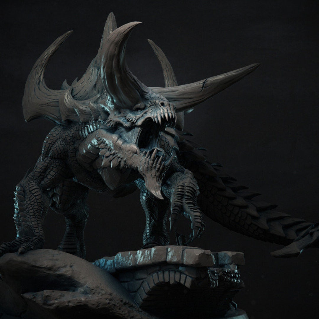 Tarrasque by Rescale Miniatures| D&D | Dungeons Dragons | Pathfinder ...