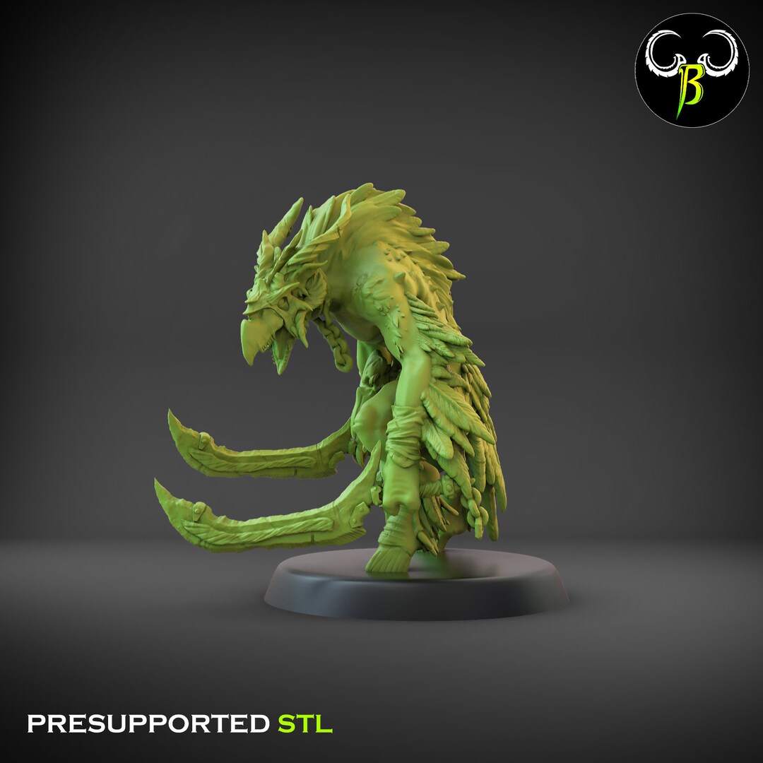 Avian Raider Champion by Clay Beast Creations - Etsy