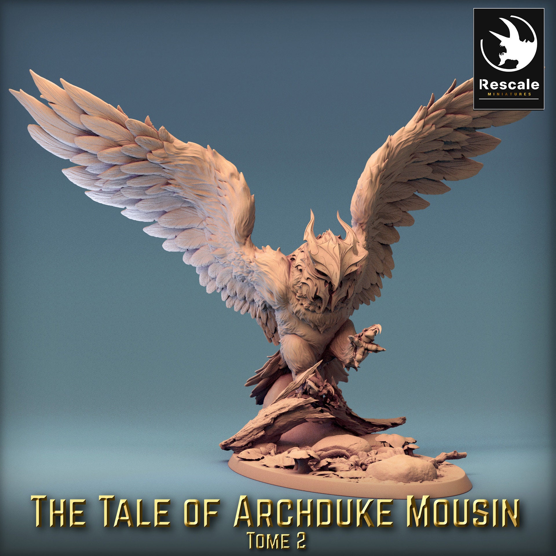 Great Owls by Rescale Miniatures | the Tale of Archduke Mousin P2| D&D ...