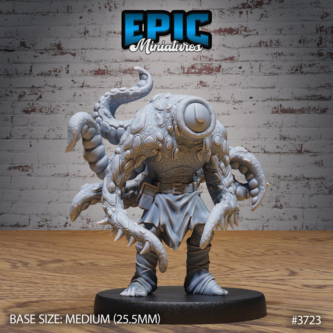 Tentacle Folk by Epic Miniatures | Eldritch Darkness - Etsy
