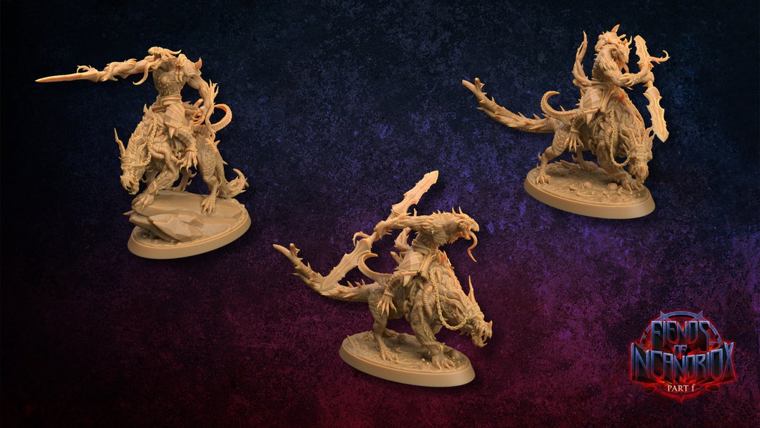 Abyssal War Drakes by Dragon Trappers Lodge - Etsy