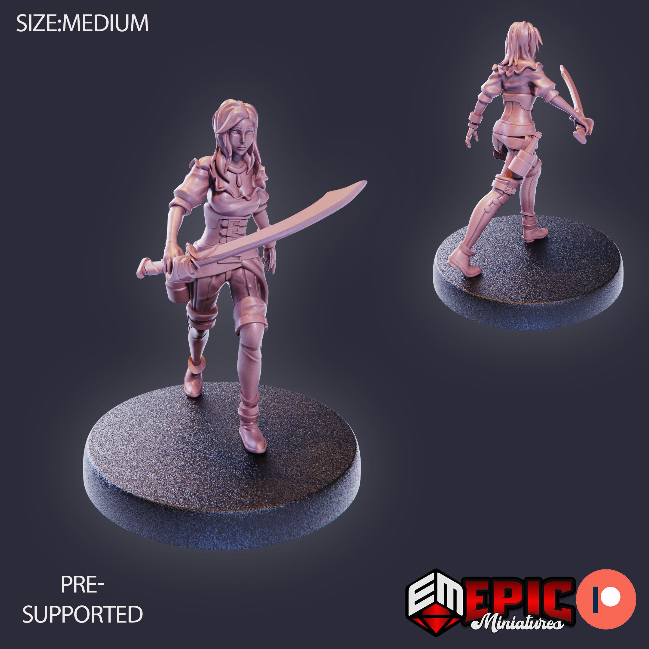 Pirate Females by Epic Miniatures Treasure Hunt - Etsy