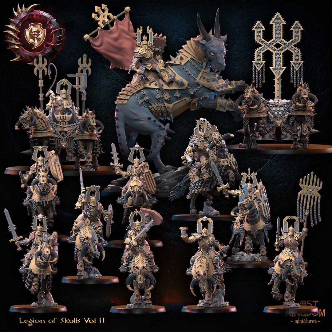 Undead Kingdom Vol 2 II by Lost Kingdom Miniatures - Etsy