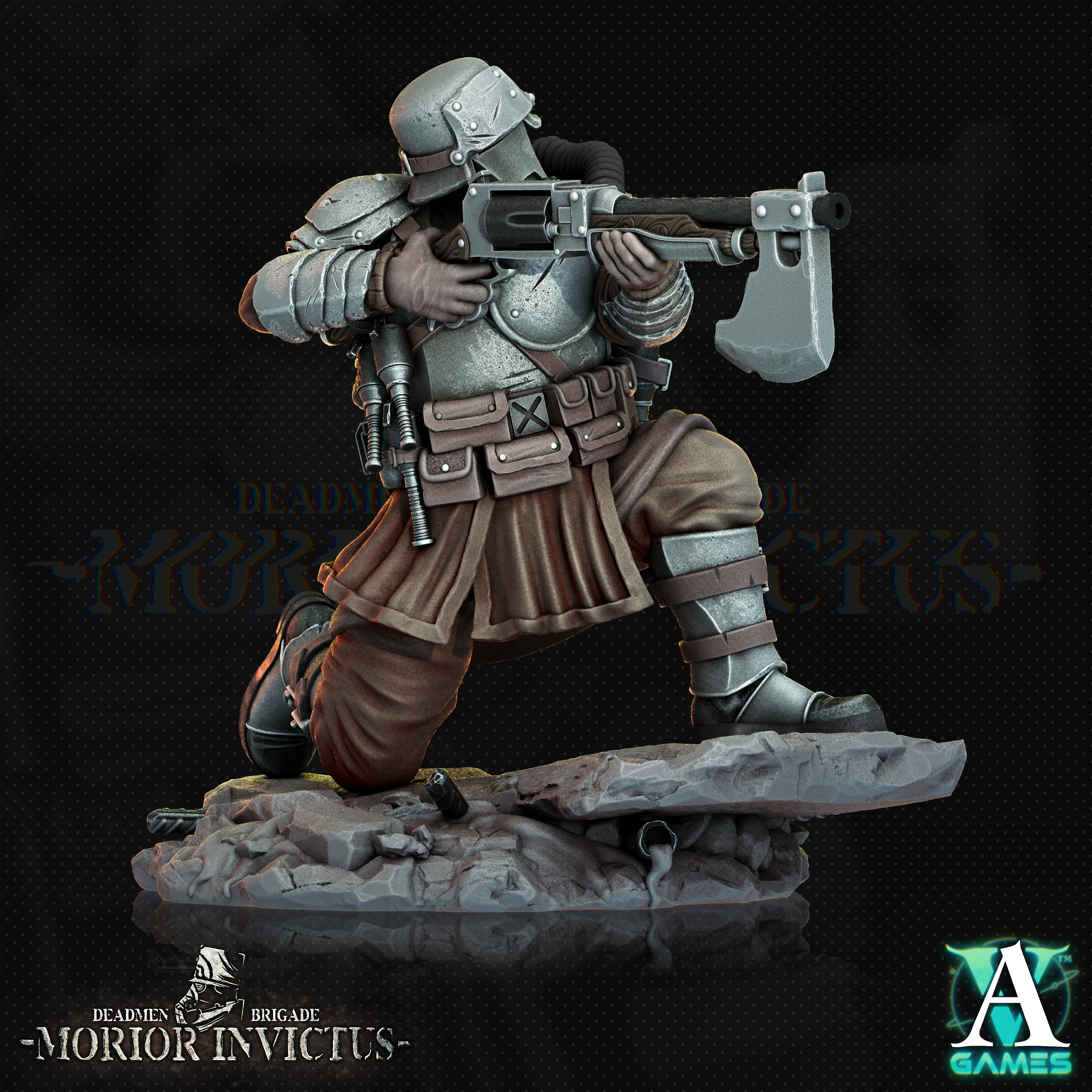 Morior Shocktroopers | Deadmen Brigade - Morior Invictus | Unpainted ...