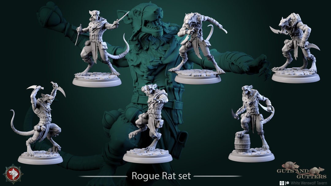 Rogue Rats by White Werewolf Tavern - Etsy