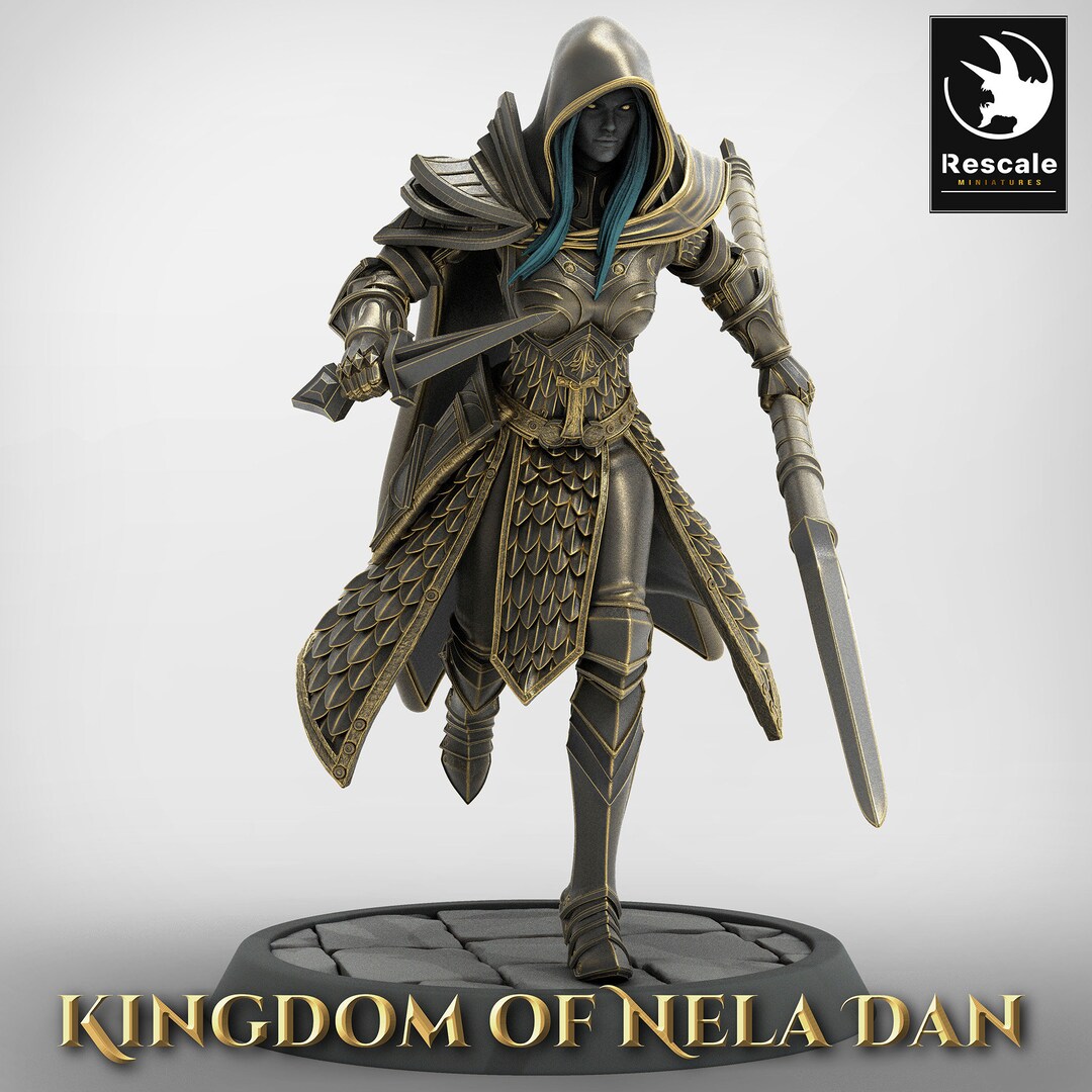 Elven Infantry by Rescale Miniatures - Kingdom of Nela Dan| D&D ...