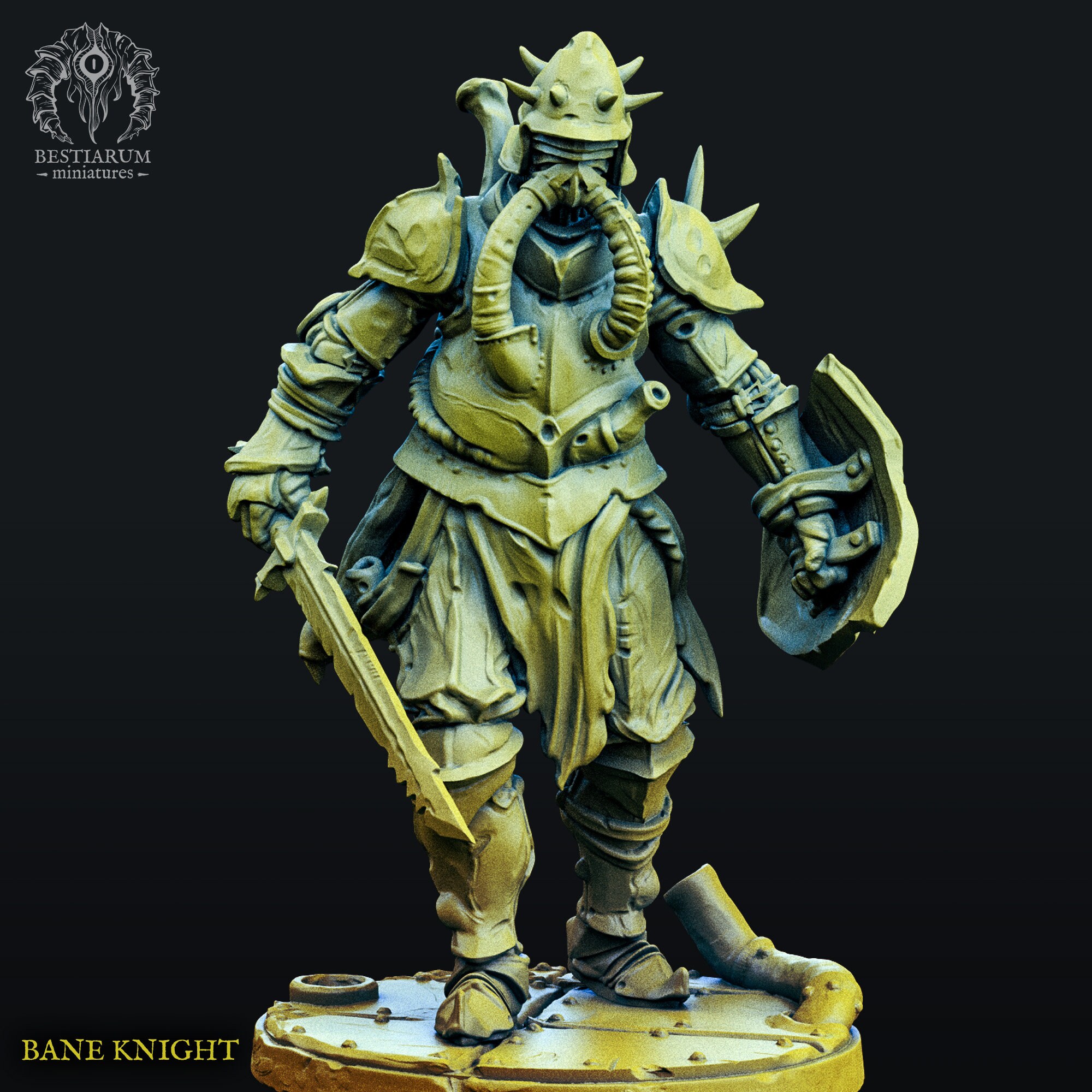 Bane Knight by Bestiarum Dungeons & Dragons Pathfinder | Etsy