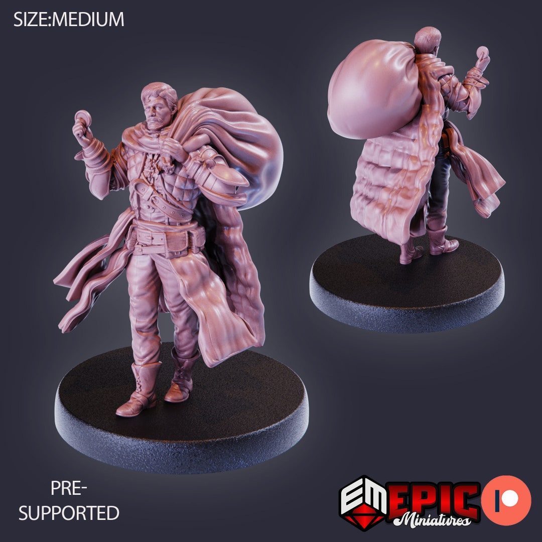 Human Thief by Epic Miniatures - Guild of Thieves - Etsy