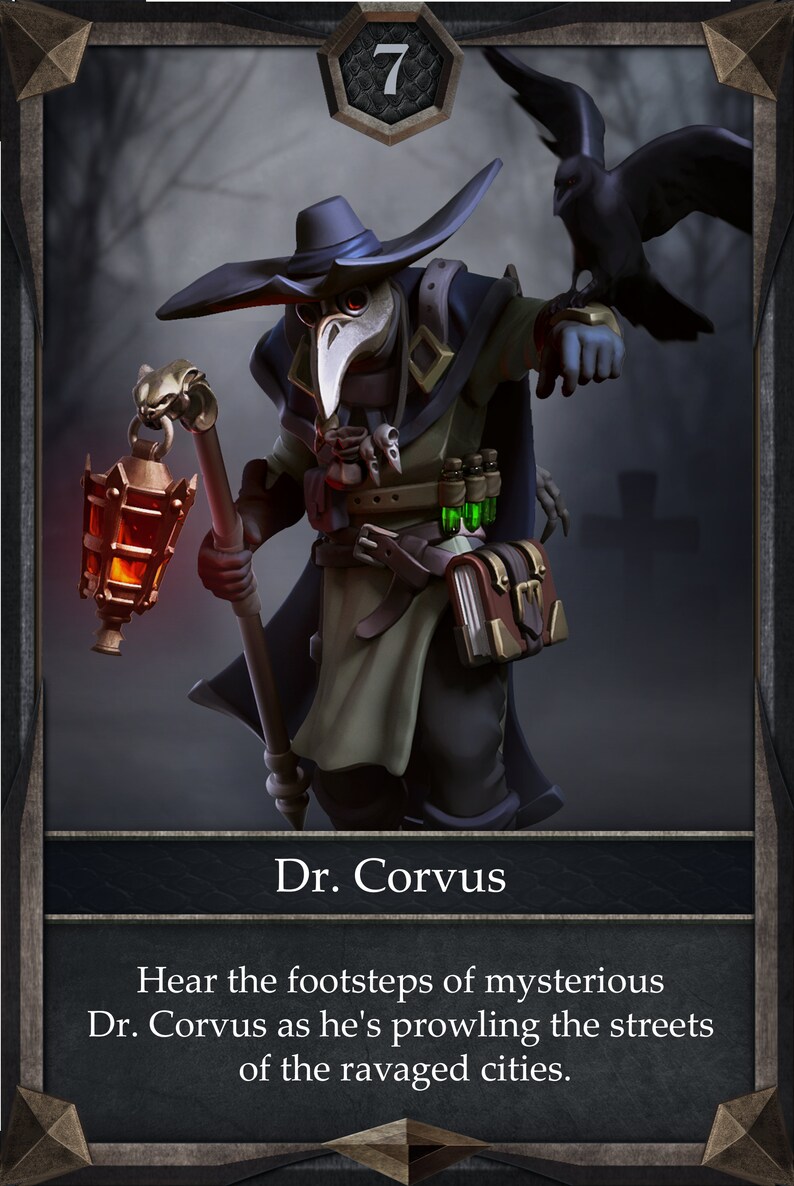 Dr Corvus by Great Grimoire | Etsy