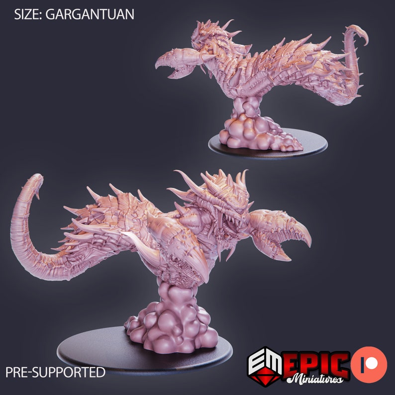 Astral Dreadnought by Epic Miniatures Secret Minds - Etsy